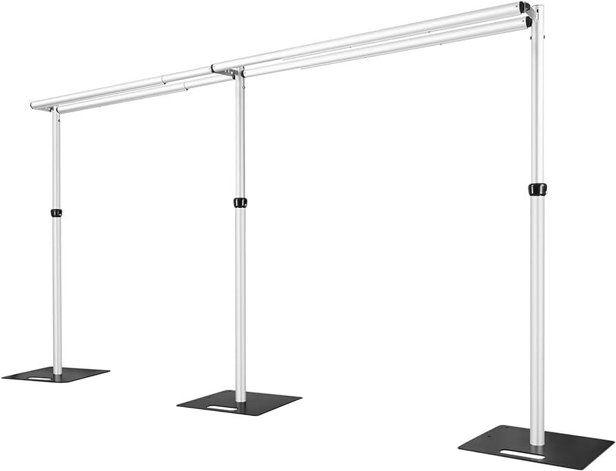 Double Panel Backdrop With Double Rod | Tuckers Party Rental West ...