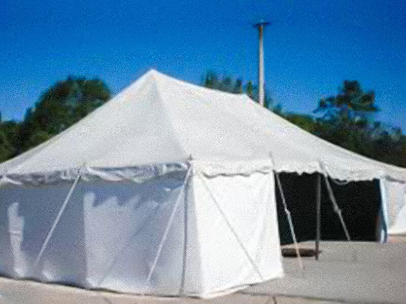 Solid White Side Wall For Pole Tent $1.95 per linear ft | Tuckers Party ...