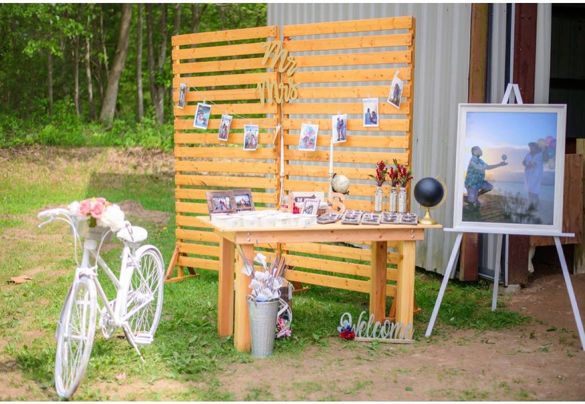 Honey Farm Table | Tuckers Party Rental West Hartford Connecticut