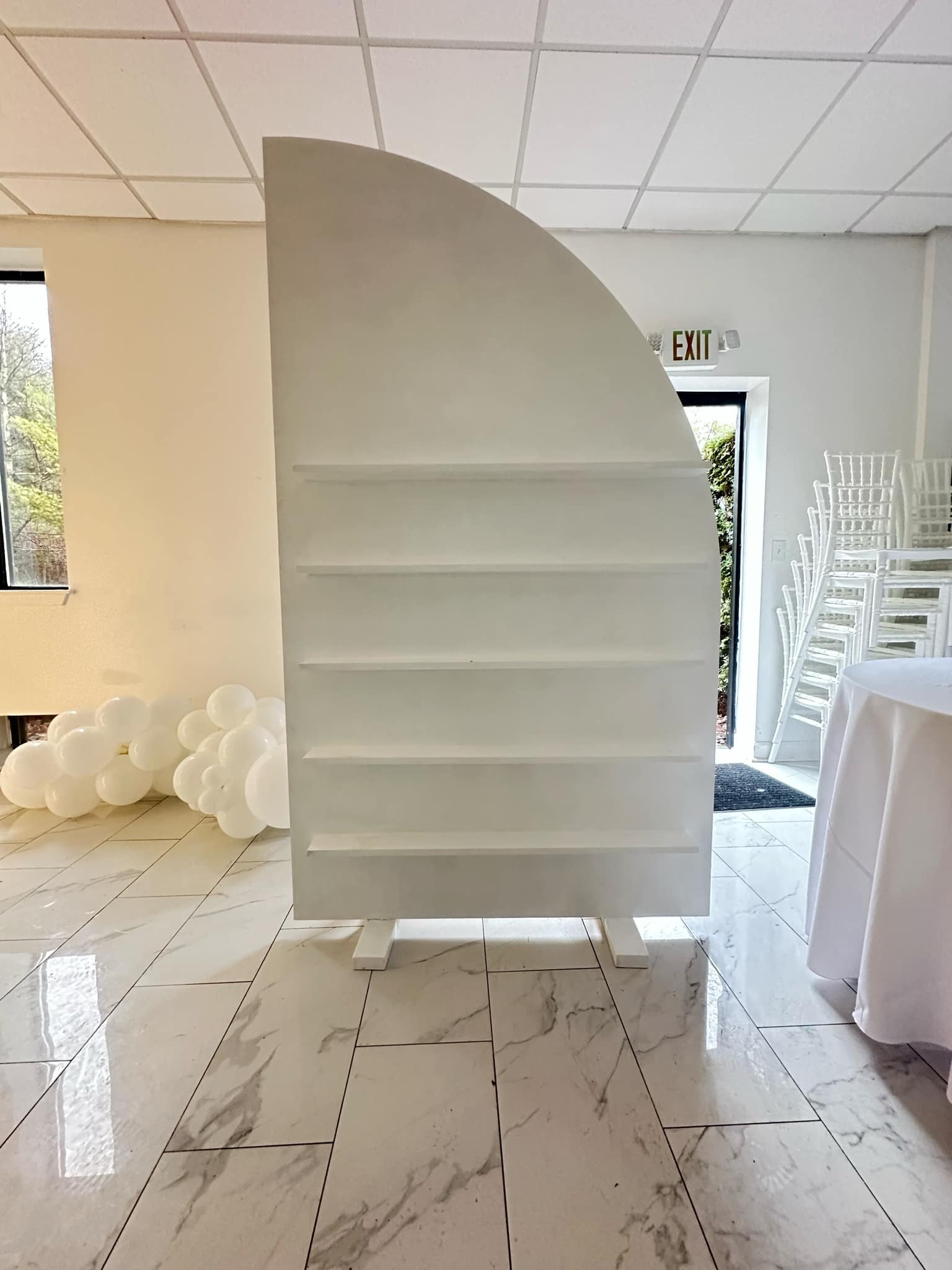 Arched Favor Wall Party Rental Hartford Connecticut | Tuckers Party ...