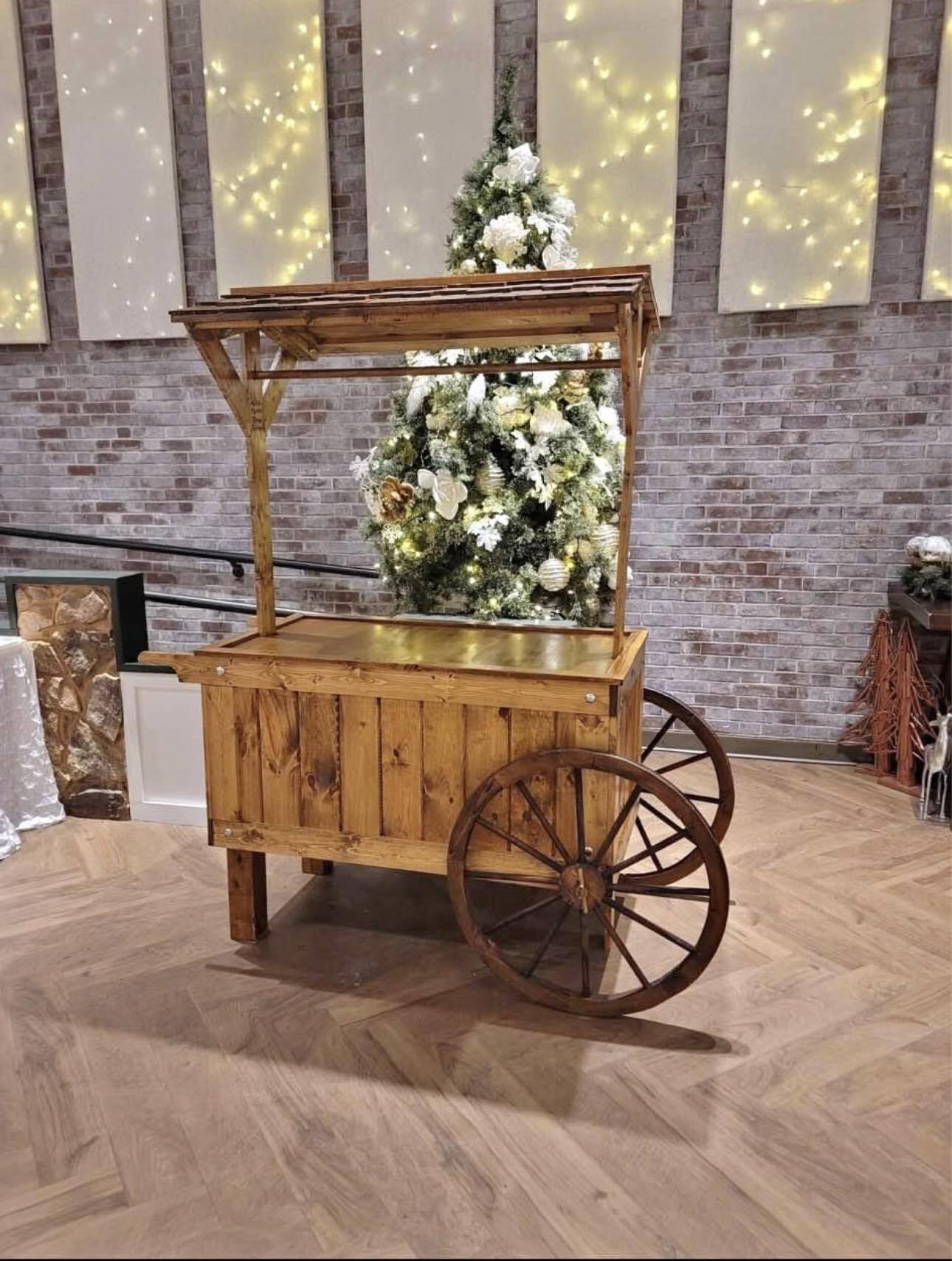 Rustic Candy Cart | Tuckers Party Rental West Hartford Connecticut