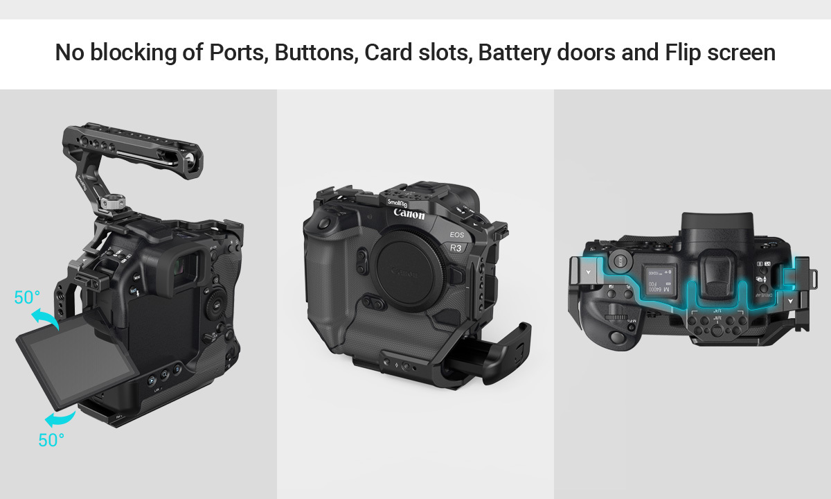 SmallRig Cage For Canon EOS R3 | Dream Gear Photography Rentals