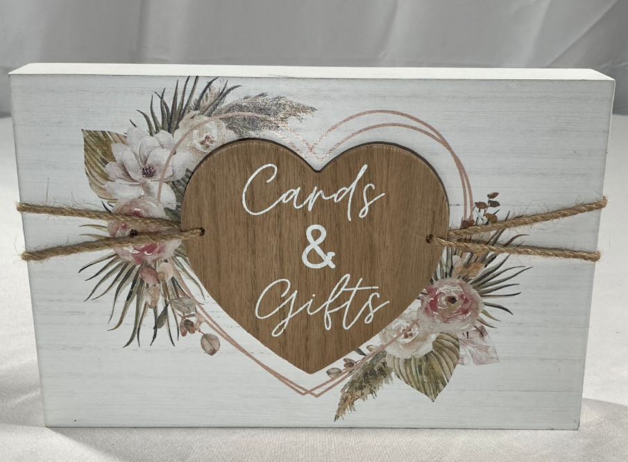 Gift Table Sign | The Perfect Story Venue