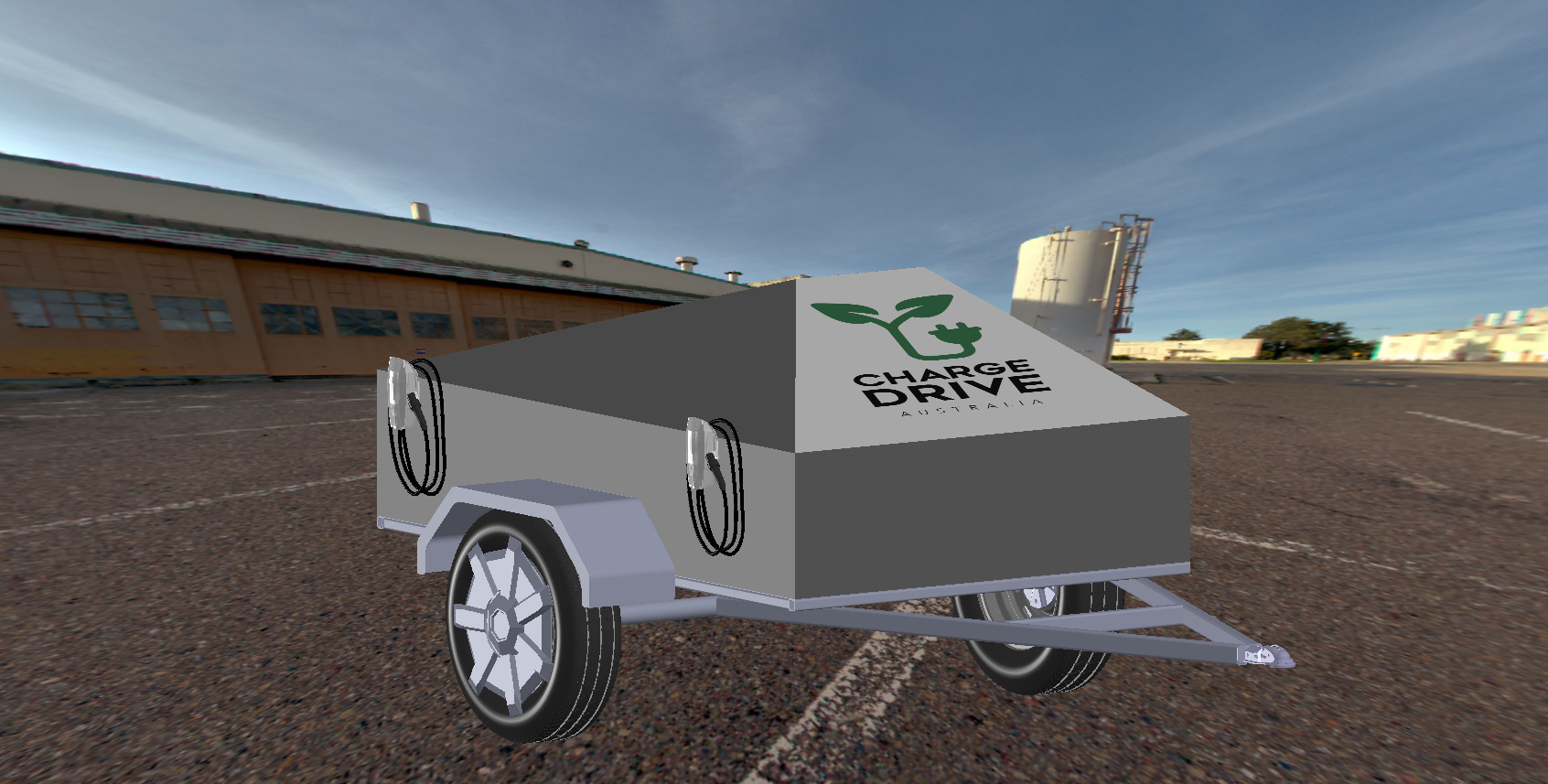 FOR HIRE | Mobile Charging Trailer for all EV types | Charge. Drive ...