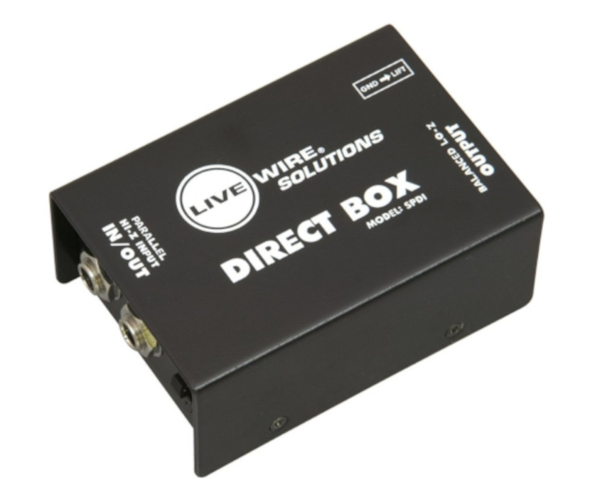 Livewire 1-ch DI Box - Passive | VAR - Rent Audio Gear in Vegas