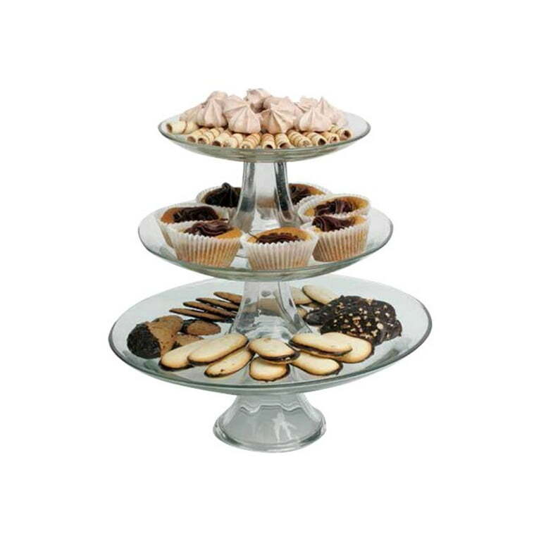 Set of Glass Dessert Stands | Valley Decors