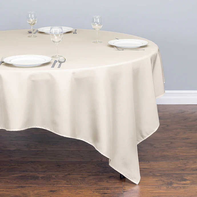 Standard Ivory Table Linen | Valley Decors