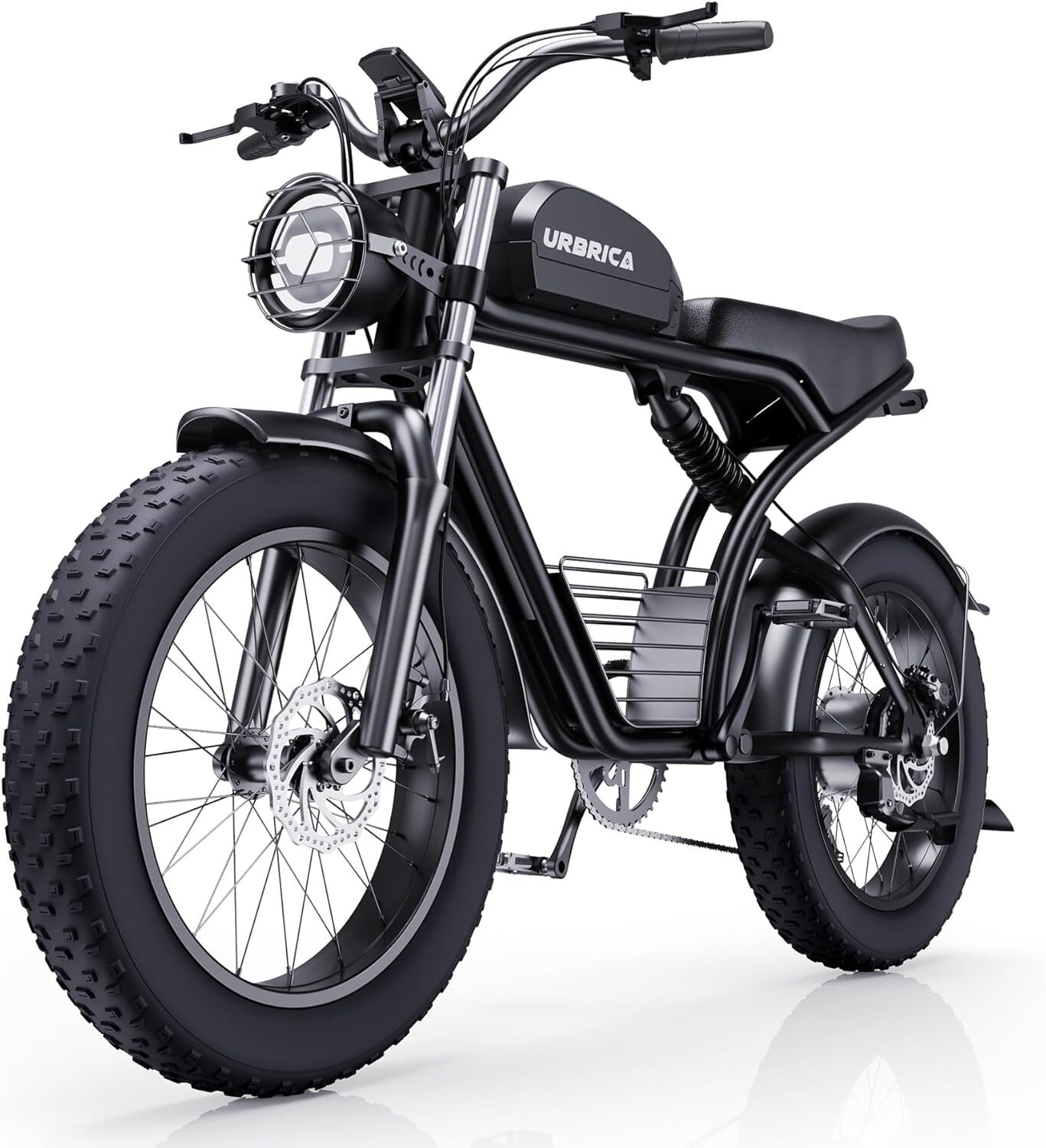 Urbrica Moped Style E-Bike | Electric Hayes E-Bikes