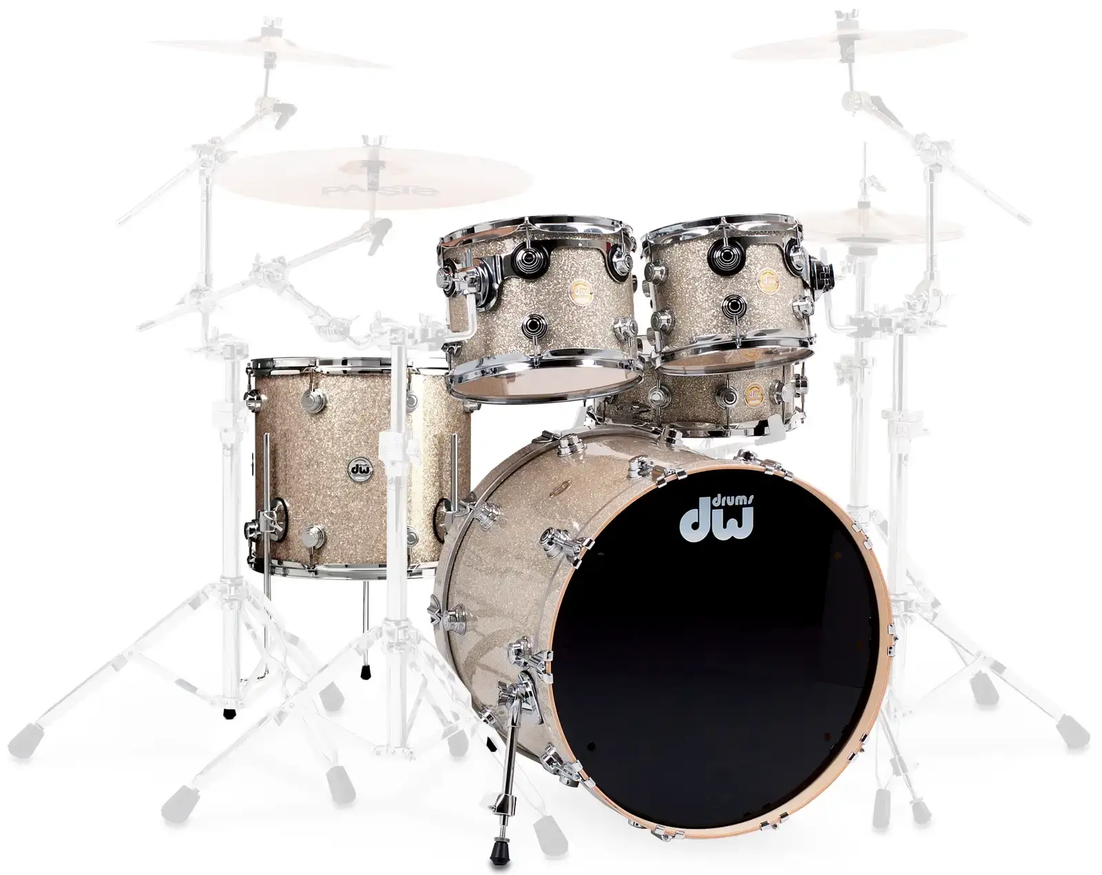 DW Collectors Kit (Broken Glass) | Modern Musician Hire. Department