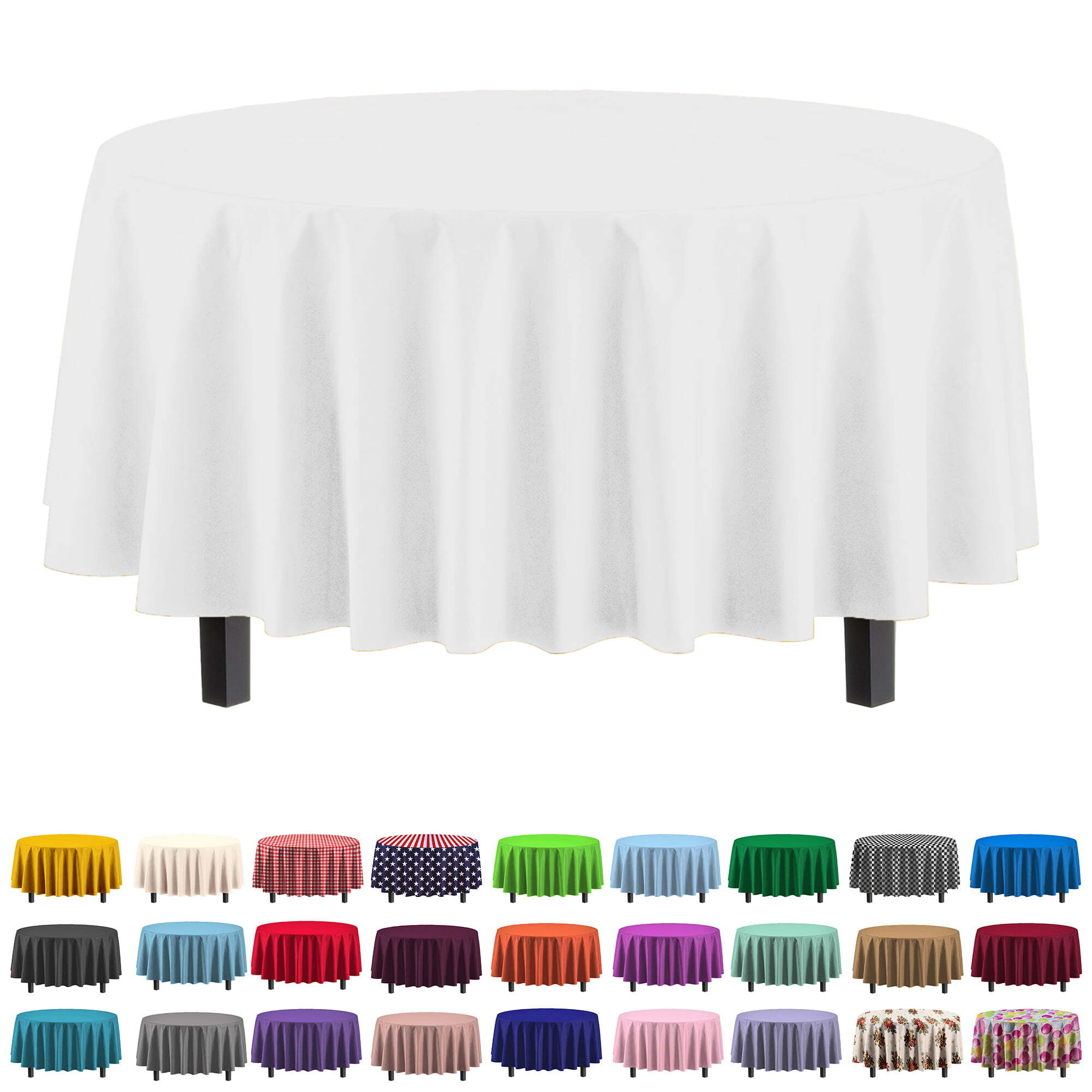 Polyester Round Tablecloths | Pastels Party Rental