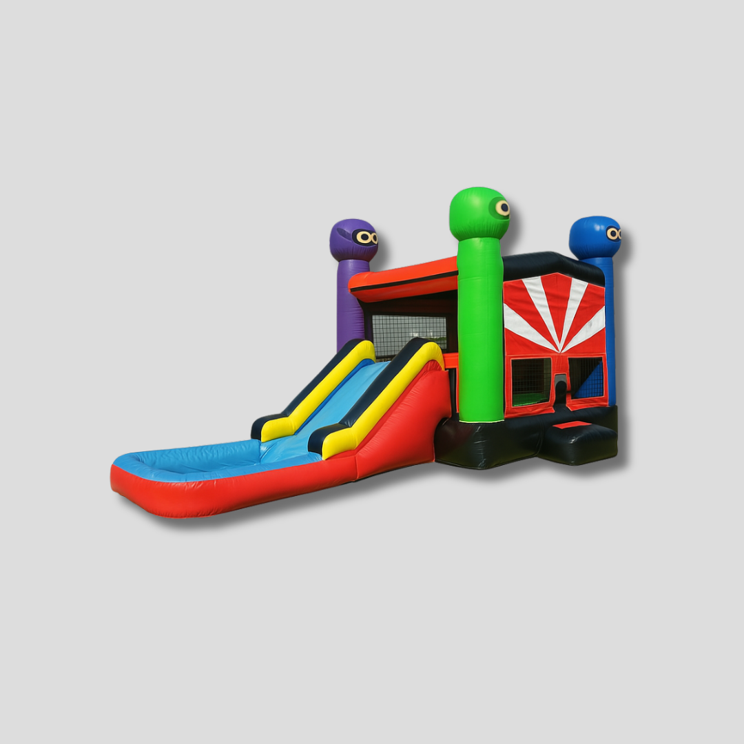 Ninja Inflatable Bounce House | Fun N Joy Party Rental