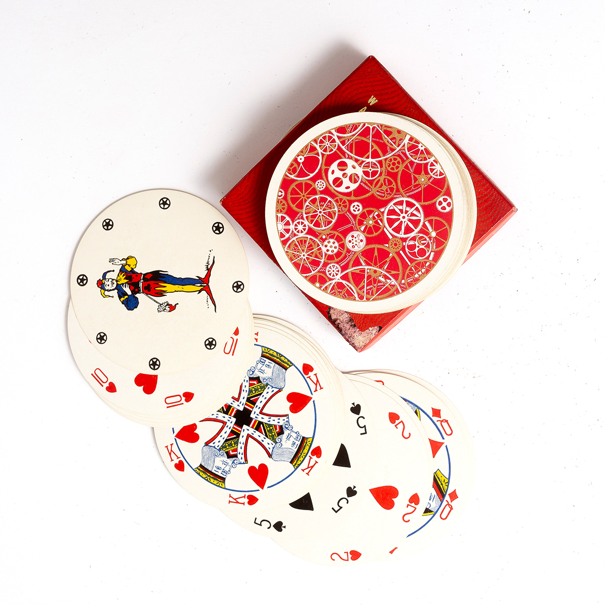 Vintage Rondo Circular Playing Cards | Prop Haulin