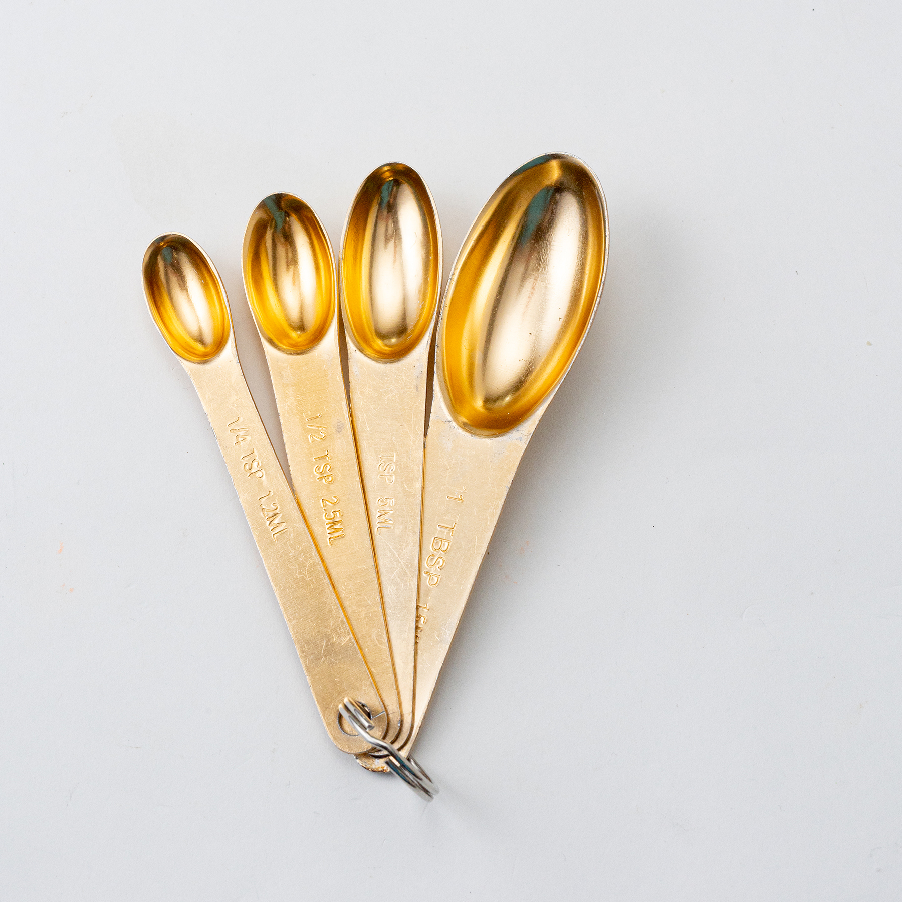 Gold Measuring Spoons | Prop Haulin