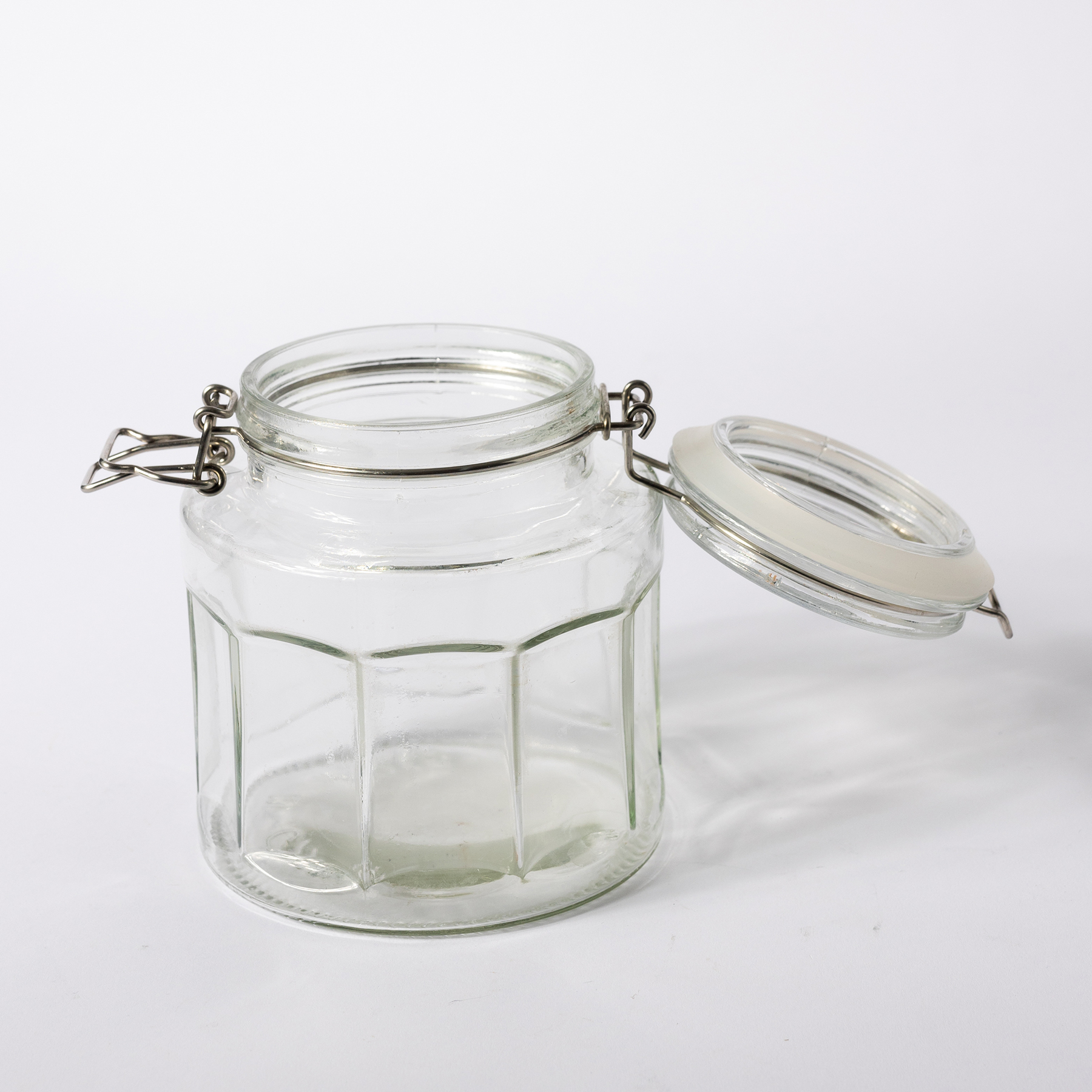 Wide Vintage Octagon Americana Mason Jar - 6' x 5' | Prop Haulin