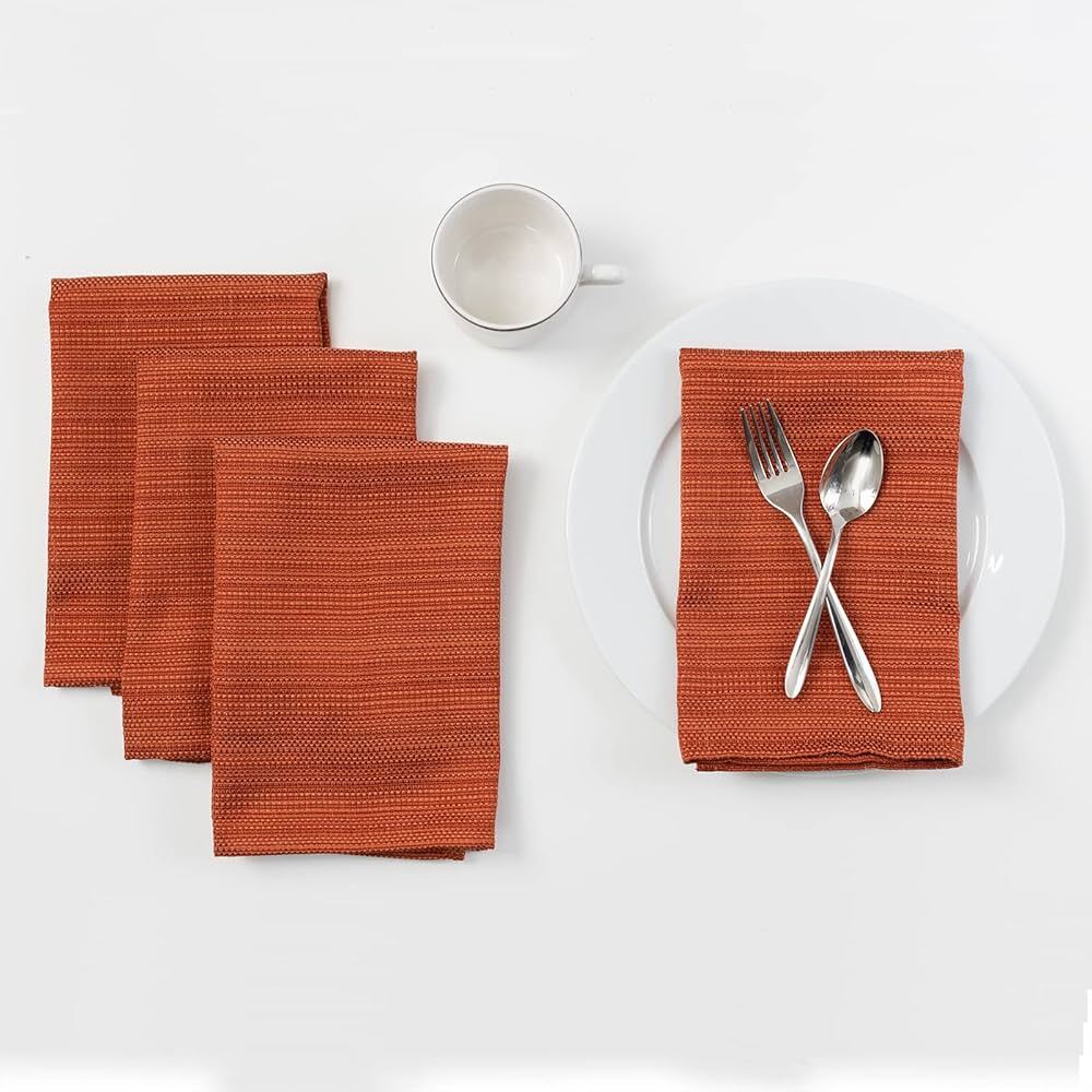 Rust Fabric Napkin | Scene & Co.