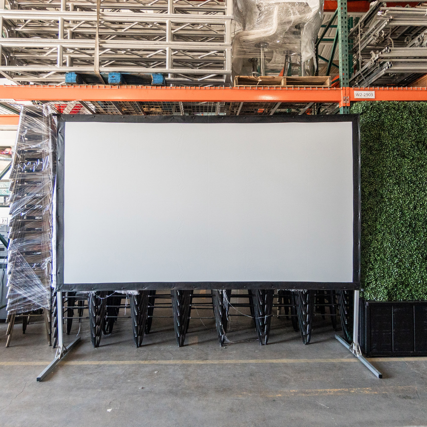 90' Projector Screen | The Orkney Rental Company Ltd.