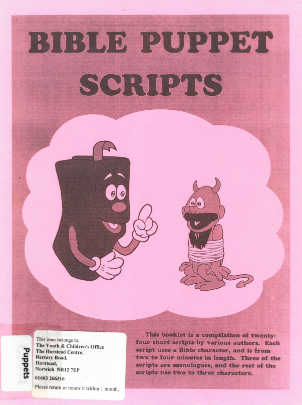 Bible puppet scripts | Diocese of Norwich