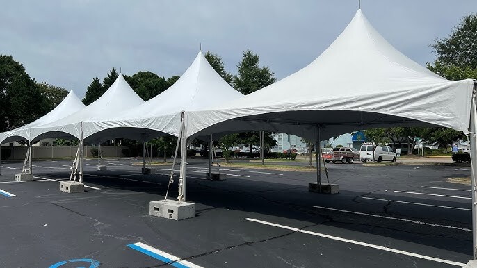 40x40 High Peak Tent | Gonzales Party Rentals