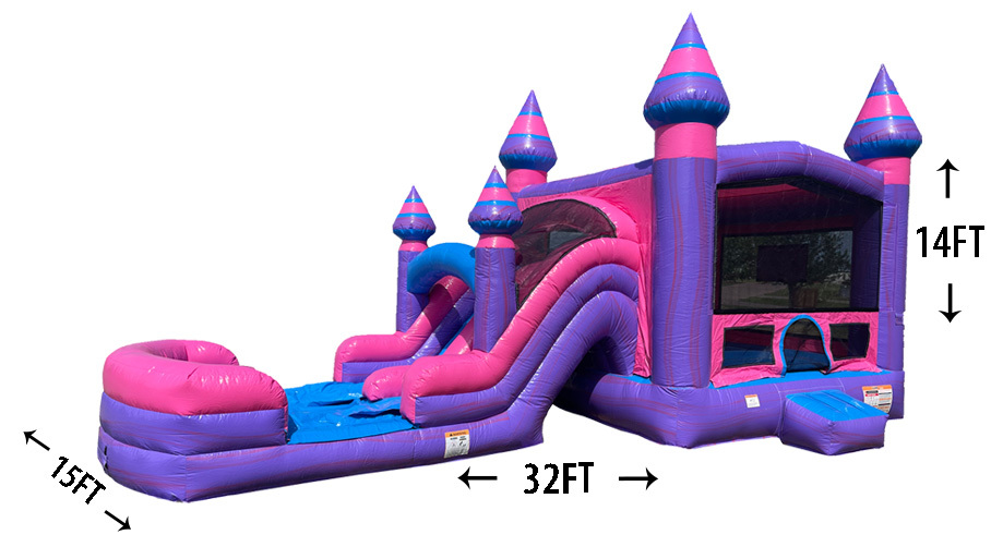 Pink Combo | Bounce Around Inflatables