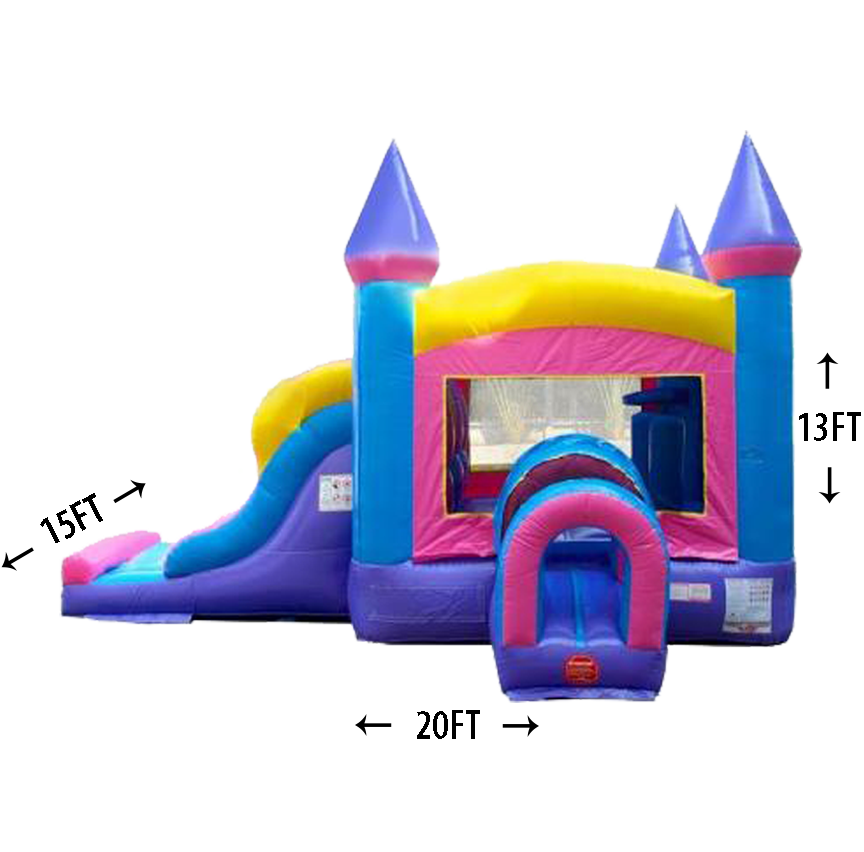 Pink Mini Combo | Bounce Around Inflatables