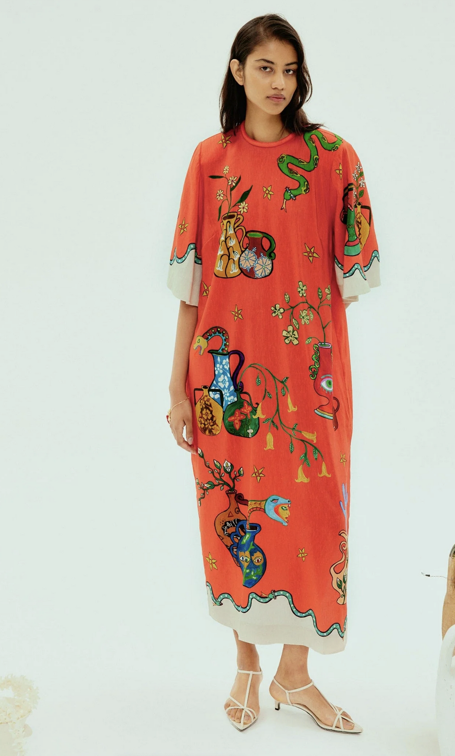 Alémais Rose Midi Tee | Conscious Curations