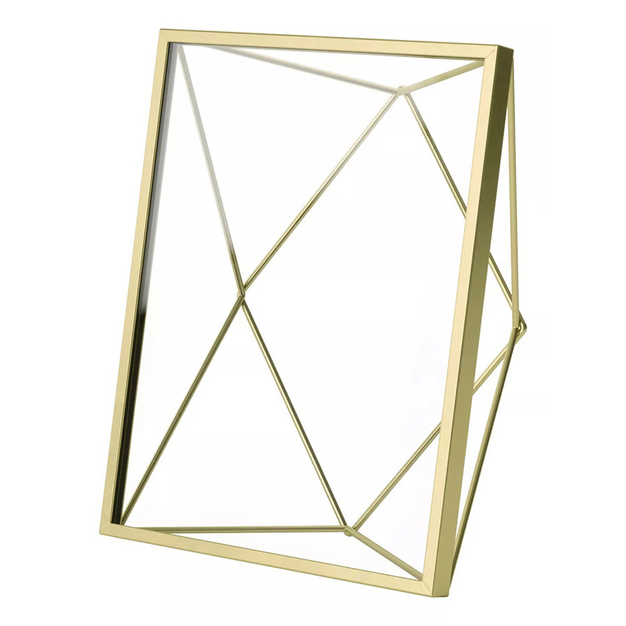 Gold Prisma Frames | Something Borrowed