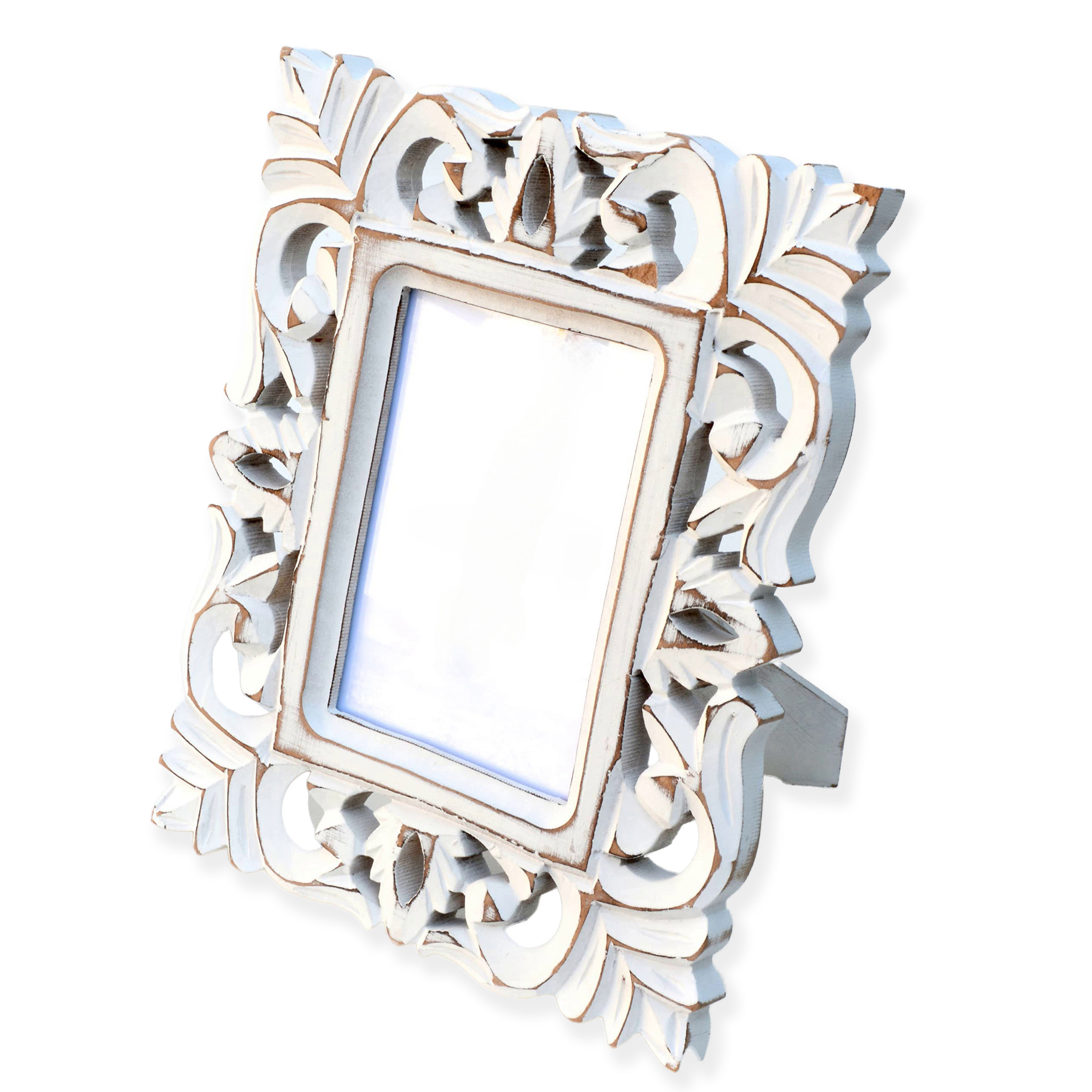 Vintage White Wood Frames | Something Borrowed