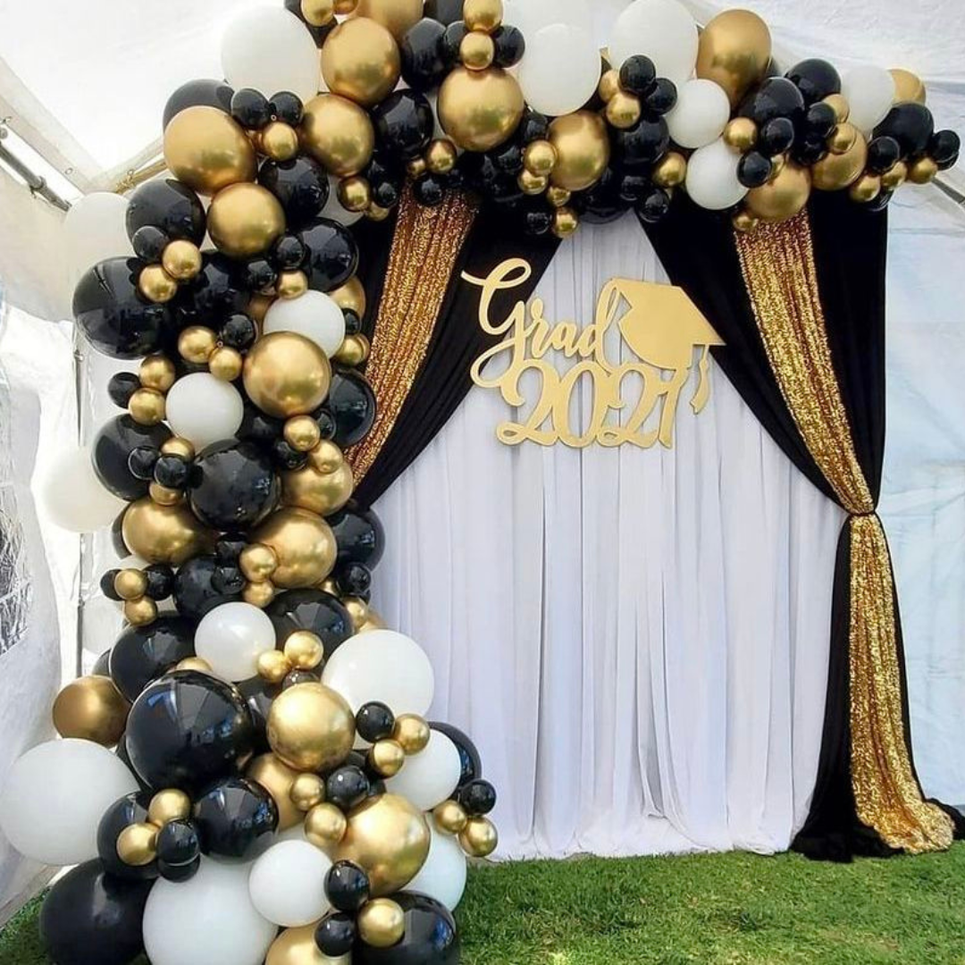 Cap & Gown Gala - Graduation Party Package | Solaire Events - Balloon ...
