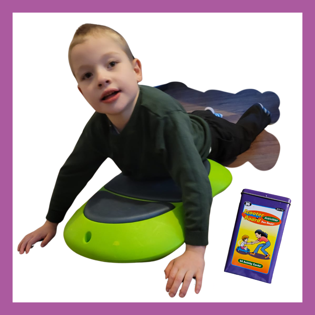 GYM 67 Floor Surfer with activity cards | Gympanzees Lending Library