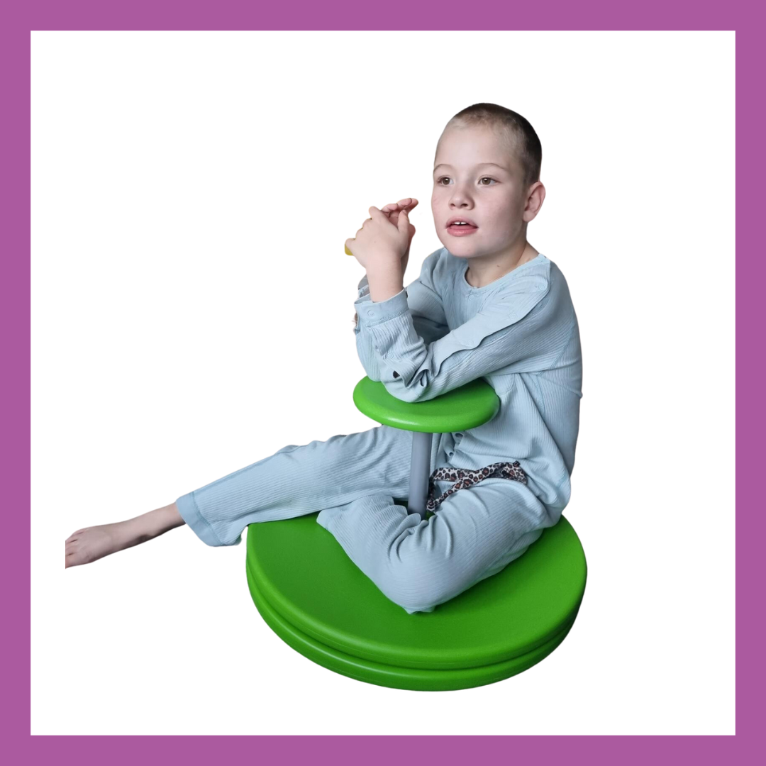 GYM 71 Whizzy Dizzy (Spinning Seat) | Gympanzees Lending Library