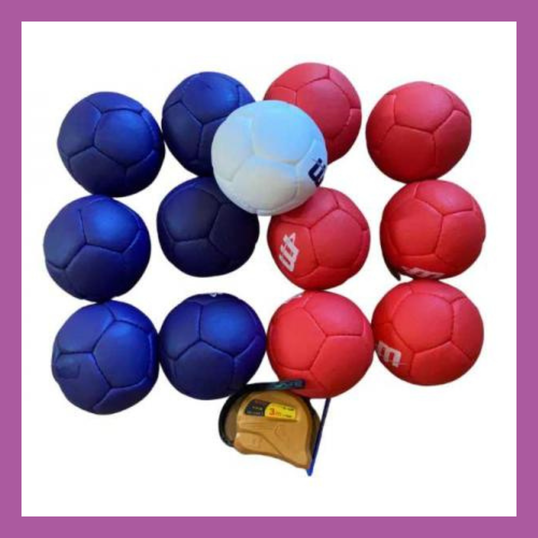GYM 143 Boccia Set - with extendable ramp | Gympanzees Lending Library