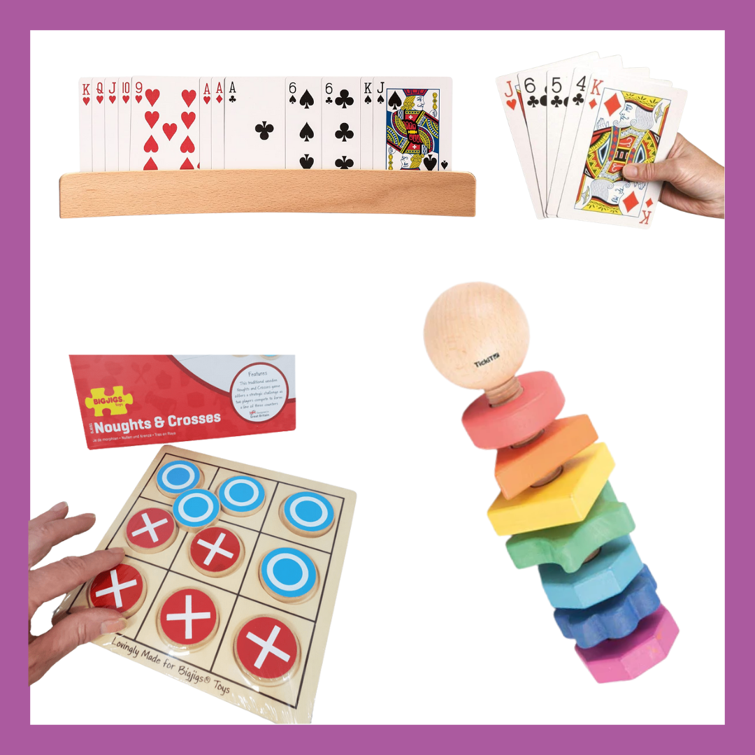 GYM 4 On-the-Go Tabletop Games Bundle | Gympanzees Lending Library