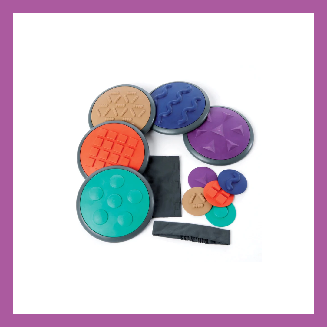 Tactile Disc Set | Gympanzees Lending Library