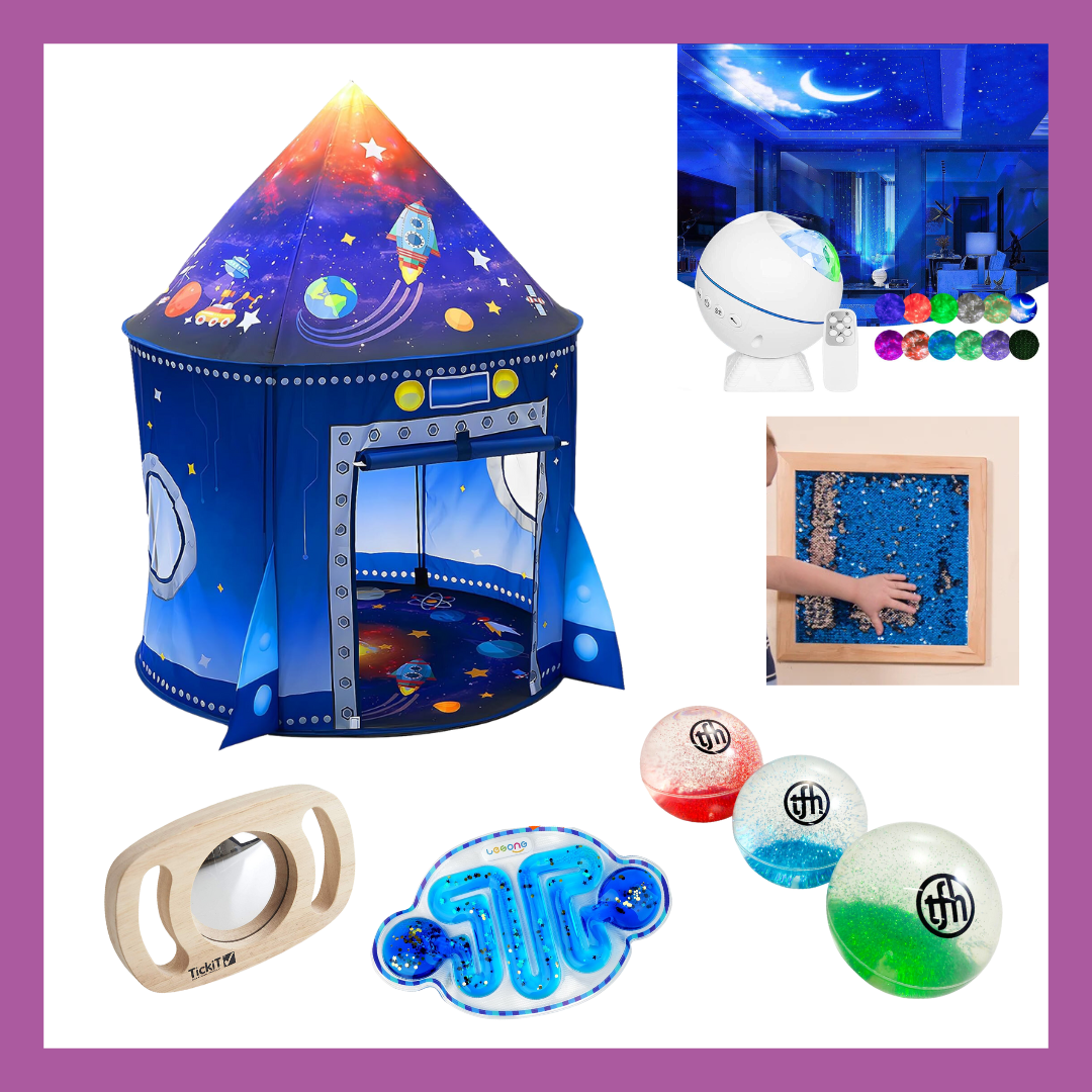 GYM 413 Space Explorer Sensory Kit | Gympanzees Lending Library