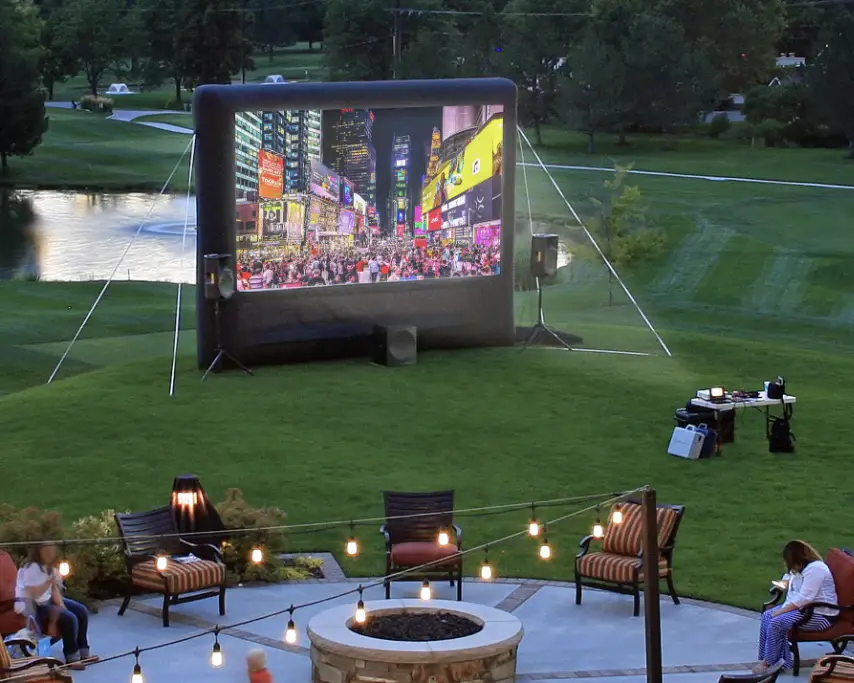 Outdoor Movie Theatre Rental | Dallas & Celina Events | OCCASIO Event ...