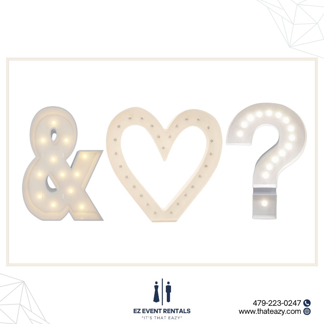 Marquee Special Characters | EZ Event Rentals