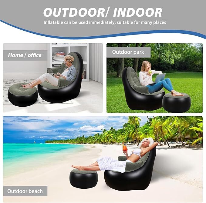 Inflatable Lounger Chair | Party Rentals by Us