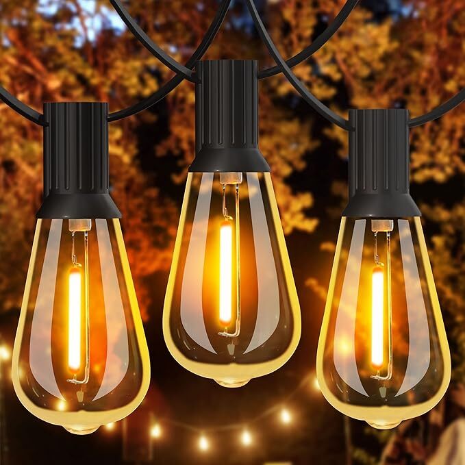 Edison Bulb String Lights | Party Rentals by Us