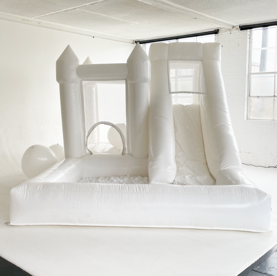 Inflatable Play Castle - 3.5m x 5m | Children Party Hire Melbourne ...