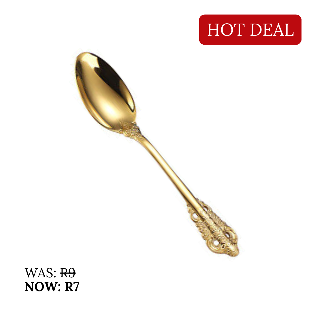 Royal Vintage Gold Spoon | Elegance Events & Décor