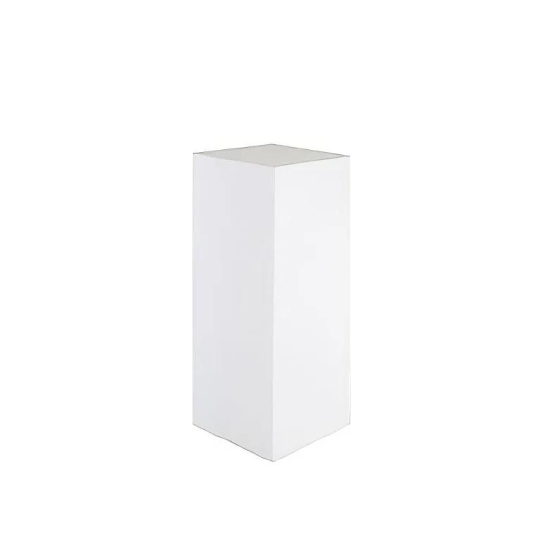 White Square Plinth H900mm | Elegance Events & Décor
