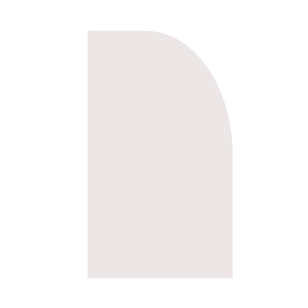 White curved Arch Backboard (LEFT) | Elegance Events & Décor