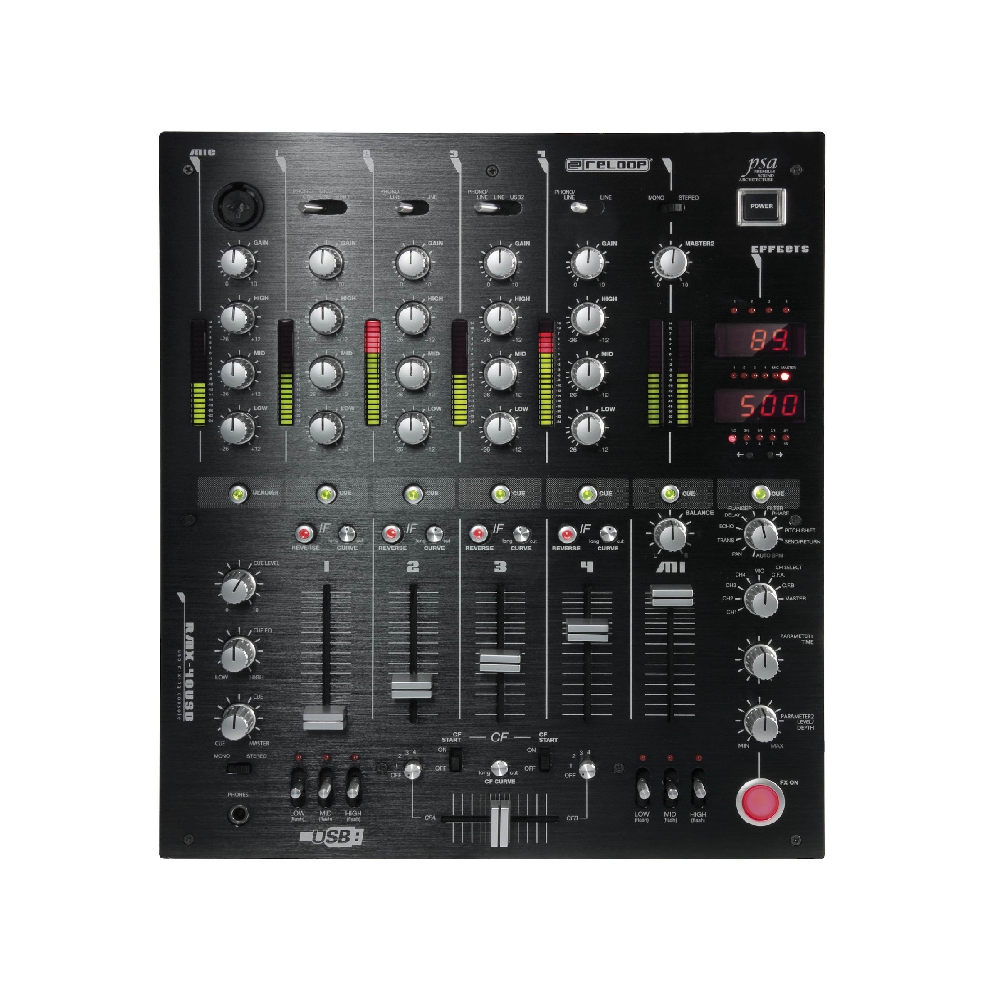 Reloop RMX-40 Mixer Huren Amsterdam €30 Gratis bezorging | Speaker ...