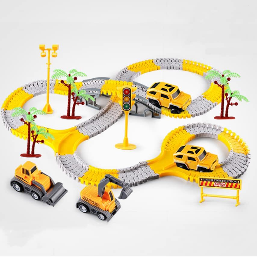 Construction Flexible Race Track | Playscape Vermont