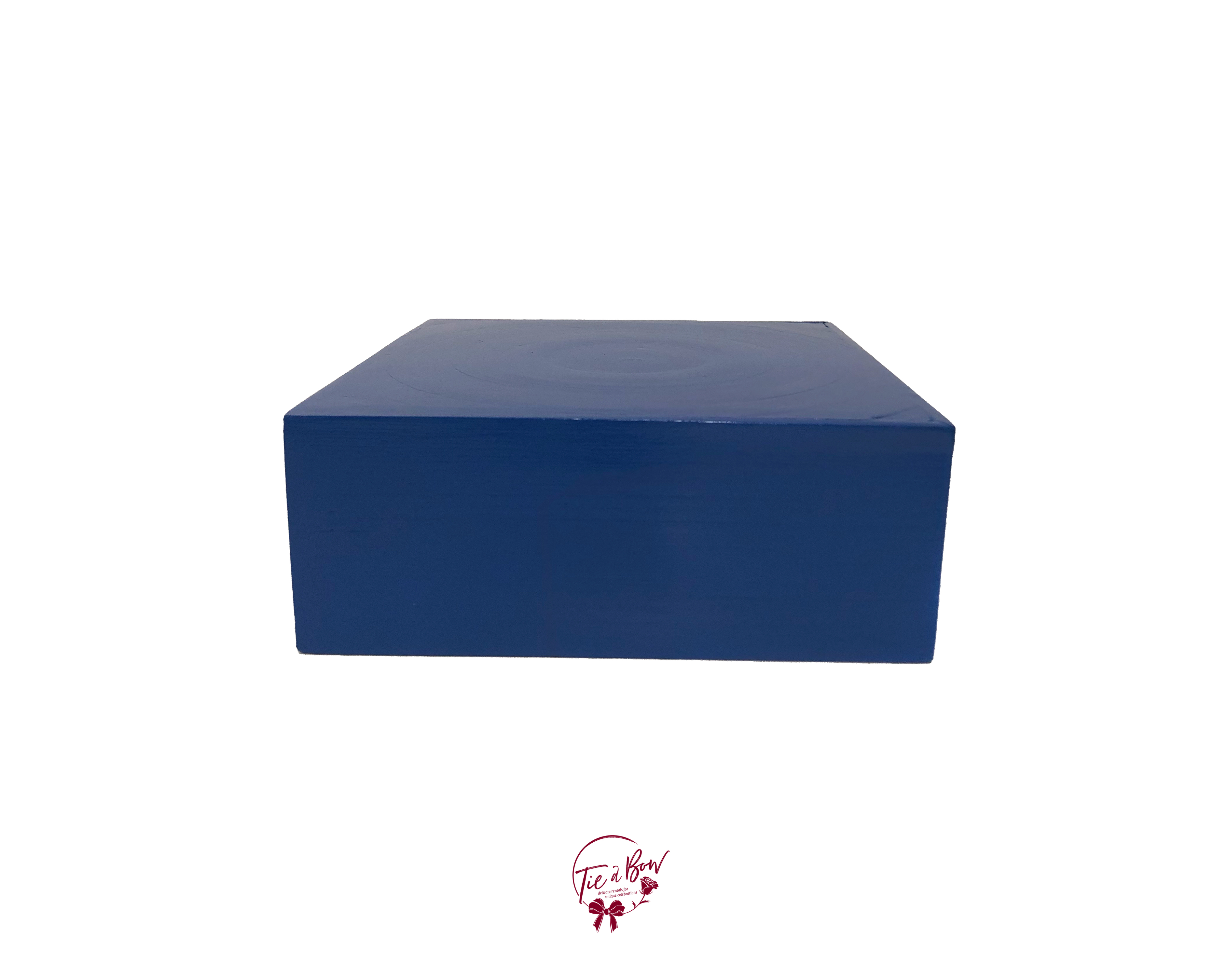 Royal Blue Riser Box (Medium) | Tie a Bow Rentals