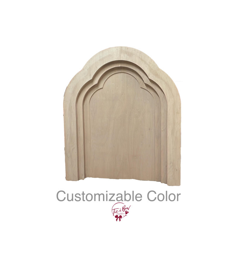 Scalloped Tunnel Backdrop (7ftTall) | Tie a Bow Rentals