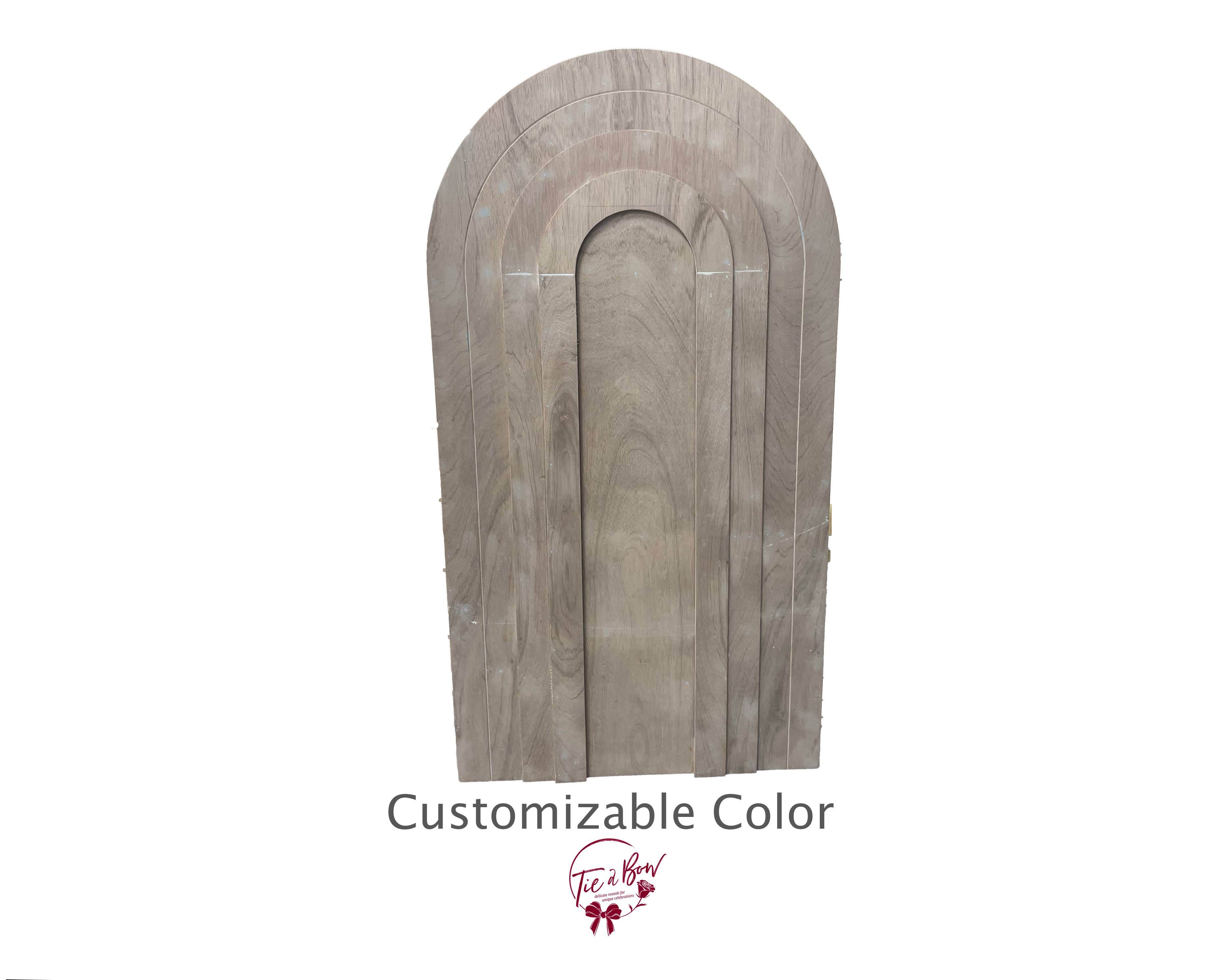 Arch Applique Backdrop | Tie a Bow Rentals