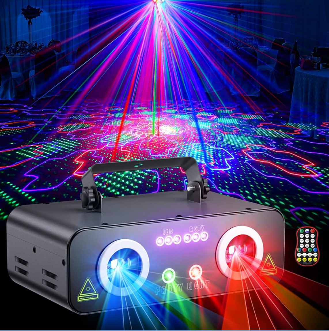 5-in-1 DJ Laser Light | Knot & Timber Rentals