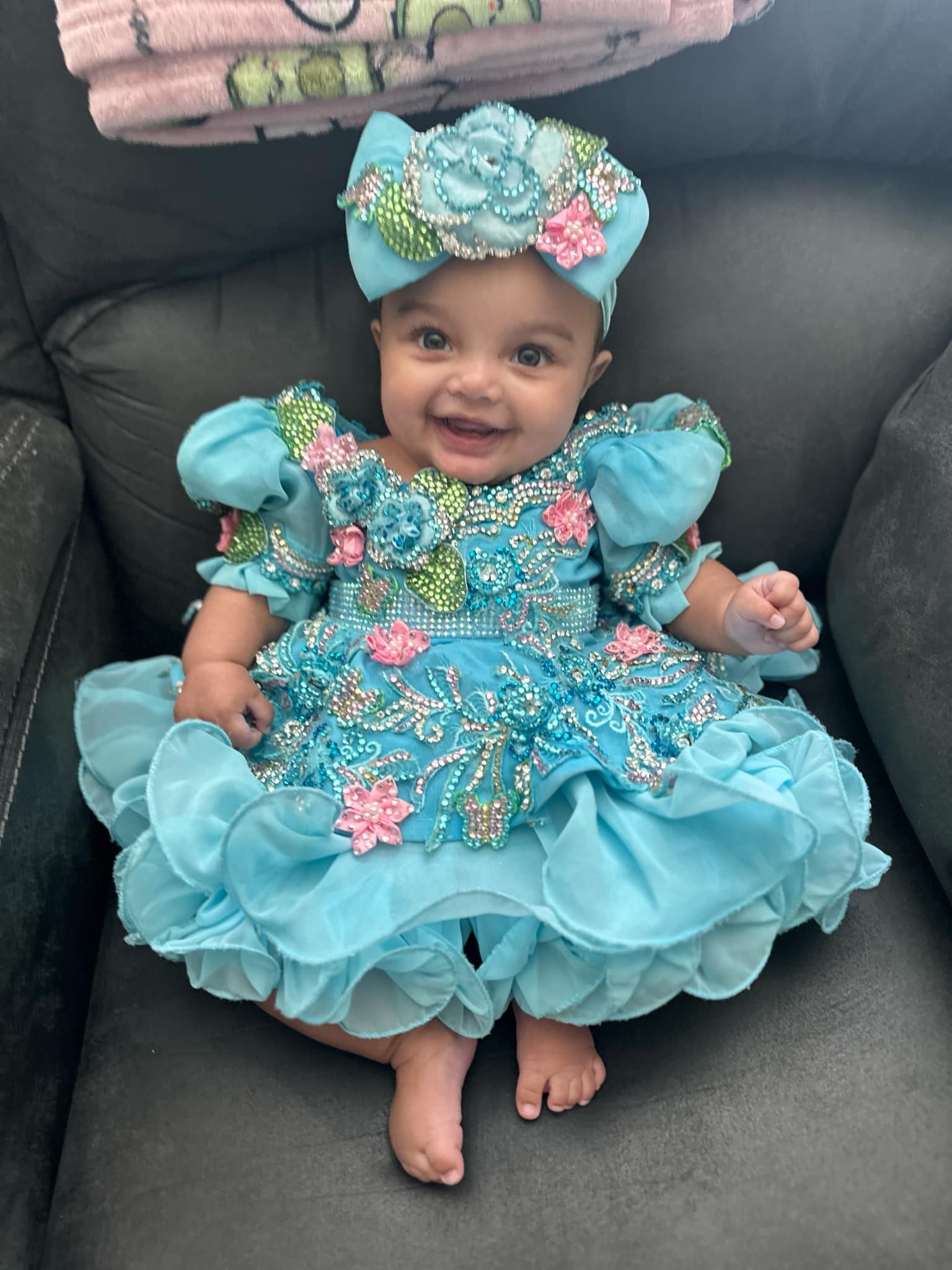 Blue Ruby Belle Glitz | Kennedy's Closet Pageant Rentals