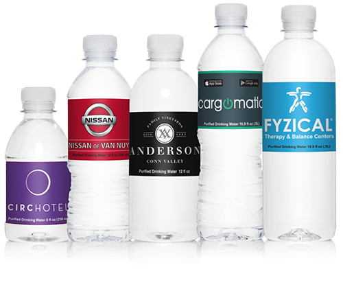 Custom Labeled Water Bottles | Tucson Event Rentals